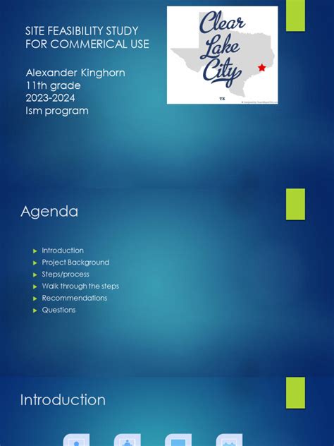 Feasibility Study Presentation Pdf