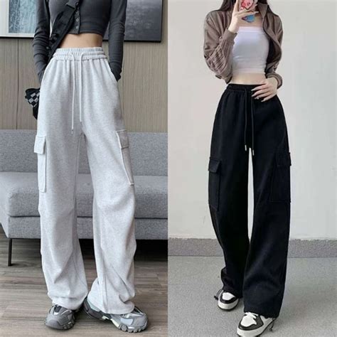 신상 여자 데일리 밴딩 와일드 카고 트레이닝복 팬츠 에이블리