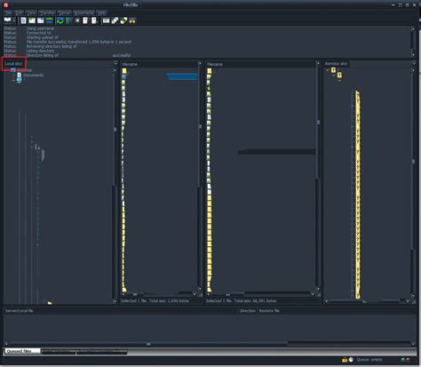 12292 Local Site Tree Randomly Collapsing Filezilla