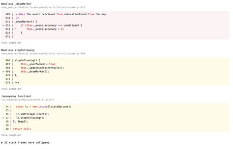 Stopfollowing Method Throws Error · Issue 304 · Domoritzleaflet