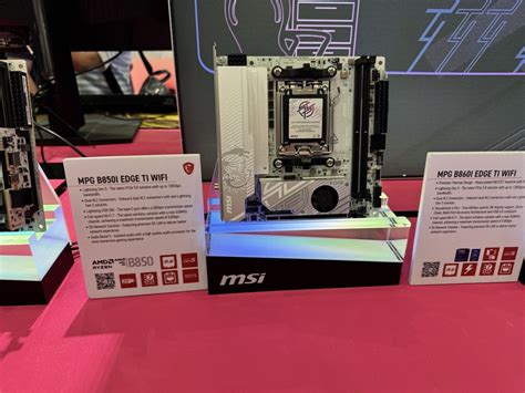 Msi Presenteert Mini Itx Moederborden Met X870 B850 En B860 Chipsets Tweakers