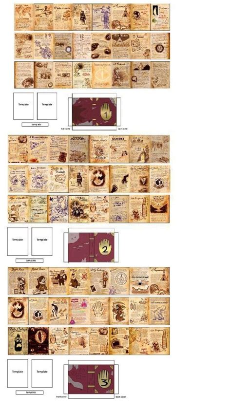 Pin By Anahi On Pines Creados Por Vos Mini Books Diy Gravity Falls