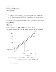 Econ Problem Set Pdf ECON A Professor Kenny Christianson Tam Le