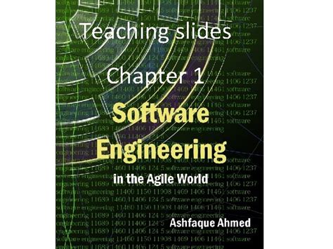 Teaching Slides Chapter 1 Chapter 1 Software Engineering