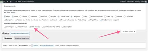 How To Add A Custom Class To A Menu Item In Wordpress Support Imithemes