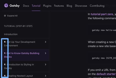 Tutorial Step Titles Show A Bullet Point Over Number In Dark Mode · Issue 24093 · Gatsbyjs