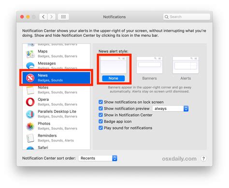 How To Turn Off Apple News Notifications On Mac