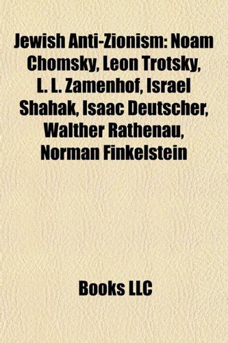 9781157645696 jewish anti zionism noam chomsky naomi klein israel shahak isaac deutscher
