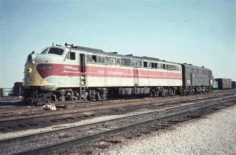 Erie Lackawanna Railway Early Conrail Cleveland Ohio Emd E8a