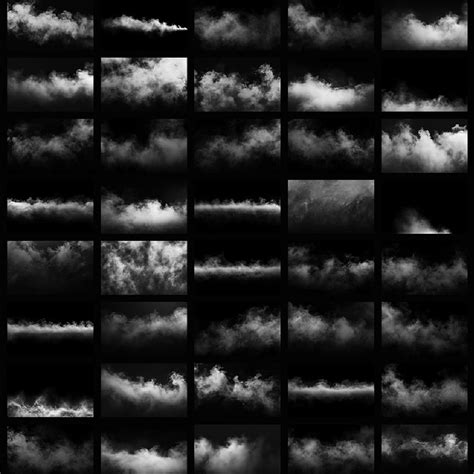 200 Digital Fog Overlay For Photography Cloudy Smoke Overlay Mist