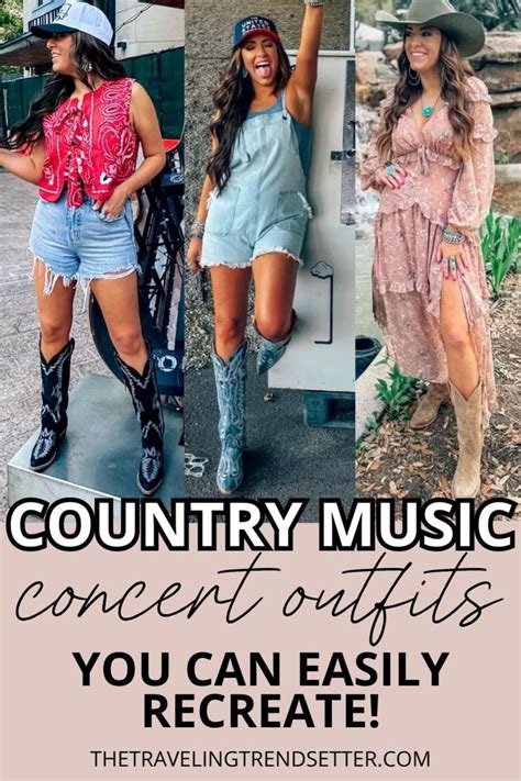 Chic Country Concert Outfit Ideas To Easily Copy Womens Style