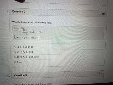Solved Maps Question 1 1 Pts What Is The Output Of The