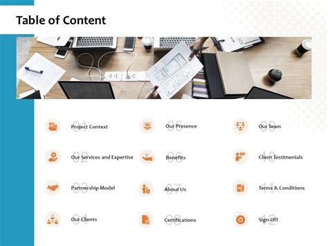 Table Of Content Ppt Powerpoint Presentation Icon Templates