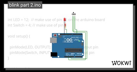 Blink Part O Wokwi Esp32 Stm32 Arduino Simulator