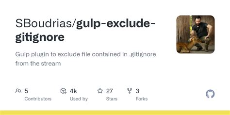 Github Sboudriasgulp Exclude Gitignore Gulp Plugin To Exclude File Contained In Gitignore