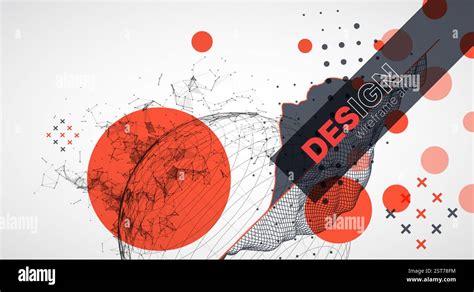 Abstract Image Of A Wireframe Sphere With A Plexus Effect Science And