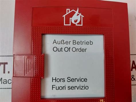 Bosch Fmc 210 Dm G R Indoor Manual Call Point Red Aeliya Marine