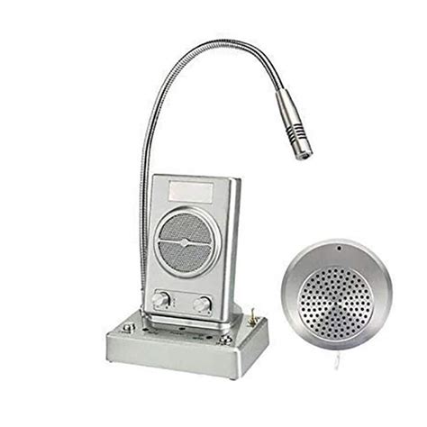 Buy Racks Window Intercom System Dual Way Counter Intercom Speaker