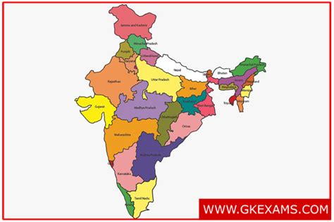 इंडिया मैप इन हिंदी India Map In Hindi 69715