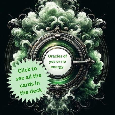 53a Oracles Of Yes Or No Energy Cards
