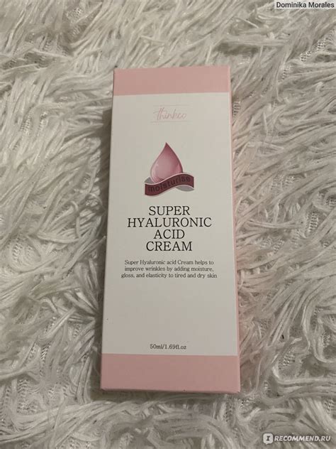 Крем для лица Thinkco с гиалуроновой кислотой Super Hyaluronic Cream ...