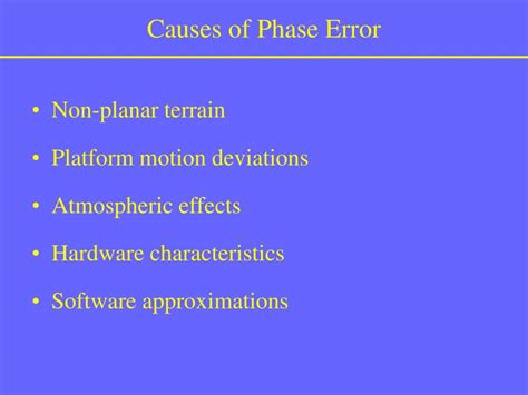 Ppt Pace An Autofocus Algorithm For Sar Powerpoint Presentation