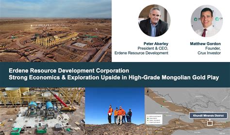 Erdene Resource Is Transforming From Explorer To Producer With One Of The Highest Grade Open Pit