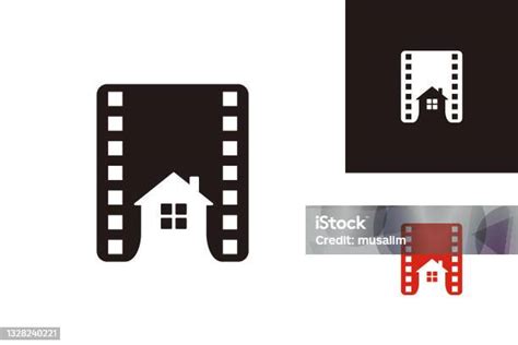 홈 무비 로고 템플릿 디자인 벡터 엠블럼 디자인 개념 창조적 인 기호 아이콘 0명에 대한 스톡 벡터 아트 및 기타 이미지 0명 가정용 캠코더 개념 Istock