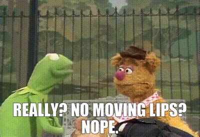 Yarn Really No Moving Lips Nope The Muppet Show 1976