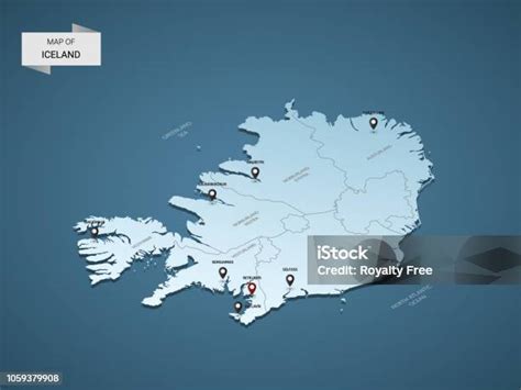 아이소메트릭 3d 아이슬란드 벡터 지도 개념입니다 0명에 대한 스톡 벡터 아트 및 기타 이미지 0명 개념 교육 Istock