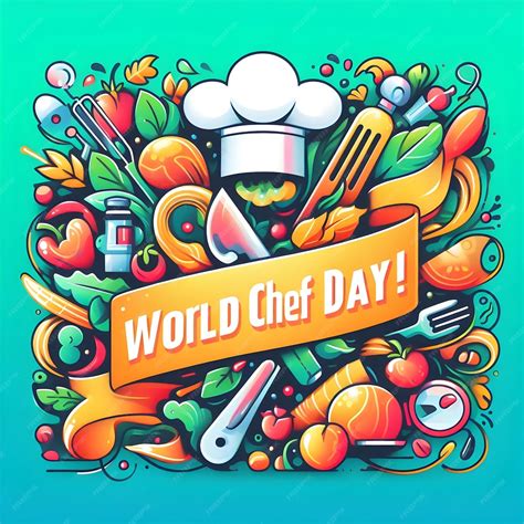 Premium Ai Image World Chefs Day Celebration Art