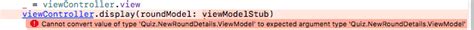 swift cannot convert value of type x to expected argument type x stack overflow