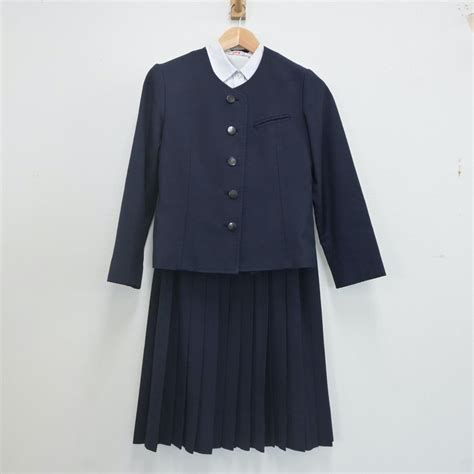 【中古制服】兵庫県 御影高等学校 女子制服 4点（ブレザー・ベスト・シャツ・スカート）sf022095【リサイクル学生服】 中古制服通販パレイド