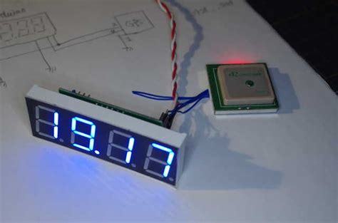 Morecatlab 7segduino Application 6 Gps Clock7segduino Application 6 Gps Clock