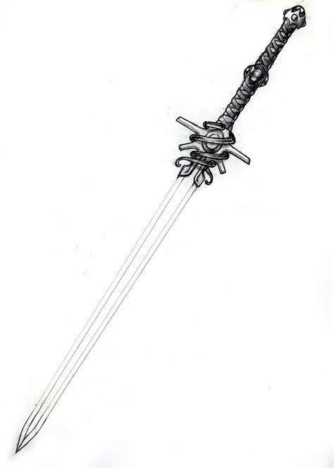 Sword Drawing Pencil At Patsy Carranza Blog