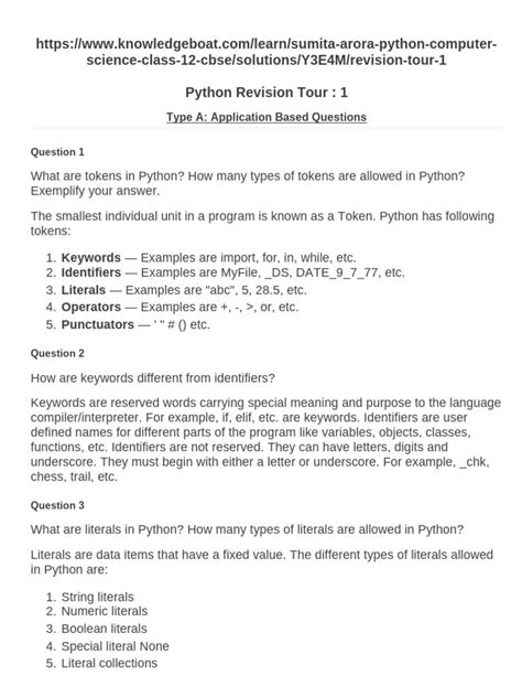 sumita arora pdf reserved word data type