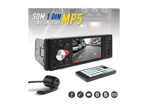 Kit Rádio C Tela Câmera De Ré 1 Din Nissan Pathfinder 2007 2008 200