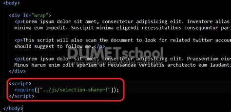 cara menggunakan plugins jquery selection share