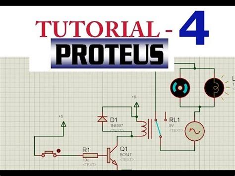 Proteus Tutorial Relay Simulation YouTube