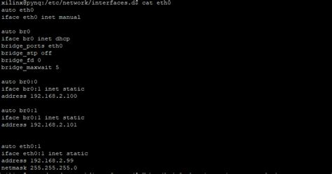 Issue With Ethernet Interface · Issue 6 · Xilinxpynq Networking · Github