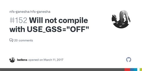 will not compile with use gss off · issue 152 · nfs ganesha nfs