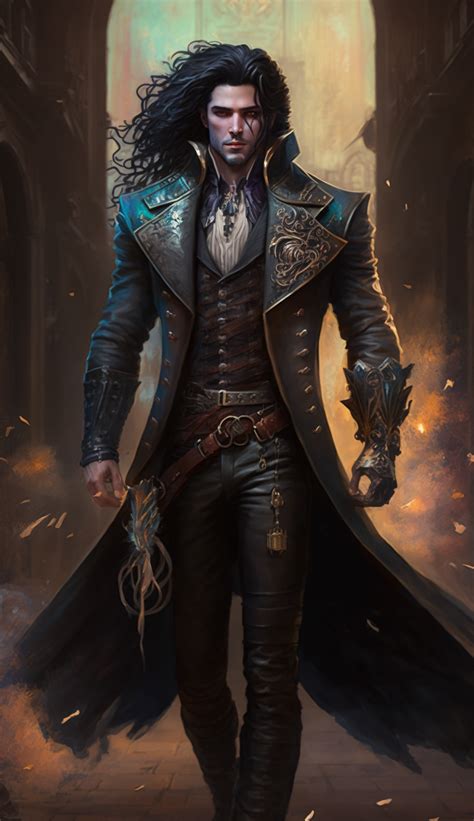 Steampunk Man Created With Ai By Amanda Church Fantasy Art Men Modern Fantasy Fantasy Romance