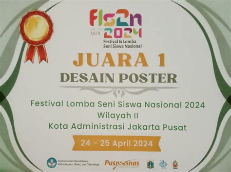 Juara 1 Desain Poster Fls2n Tingkat Sma