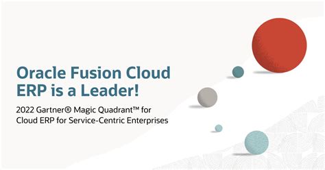 Oracle Cloud Erp On Linkedin Oracle Recognized As Leader In The 2022