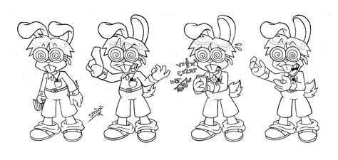 Dexter The Nerdbunny Bodies Inked By The90sdoggo On Deviantart
