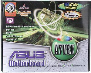ASUS A7V8X (VIA KT400) Mainboard
