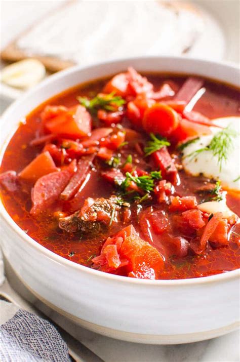 Borscht Recipe Authentic Ukrainian