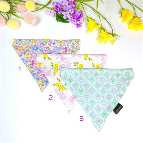 댕썸머특가 프린트 강아지 고양이 반다나 곱창헤어밴드스크런치애견빕 페오펫몰