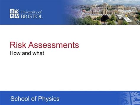 Risk Assessment Ppt