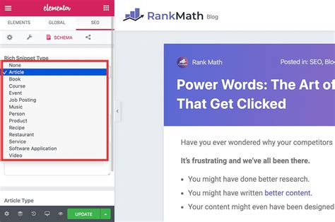 Plugin Rank Math And Elementor Bộ đôi Hoàn Hảo Cho Seo